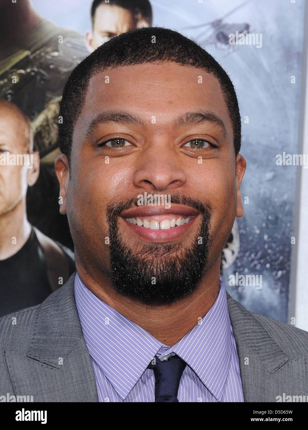 Hollywood, USA. 28th March 2013. DeRay Davis arrives for the premiere ...