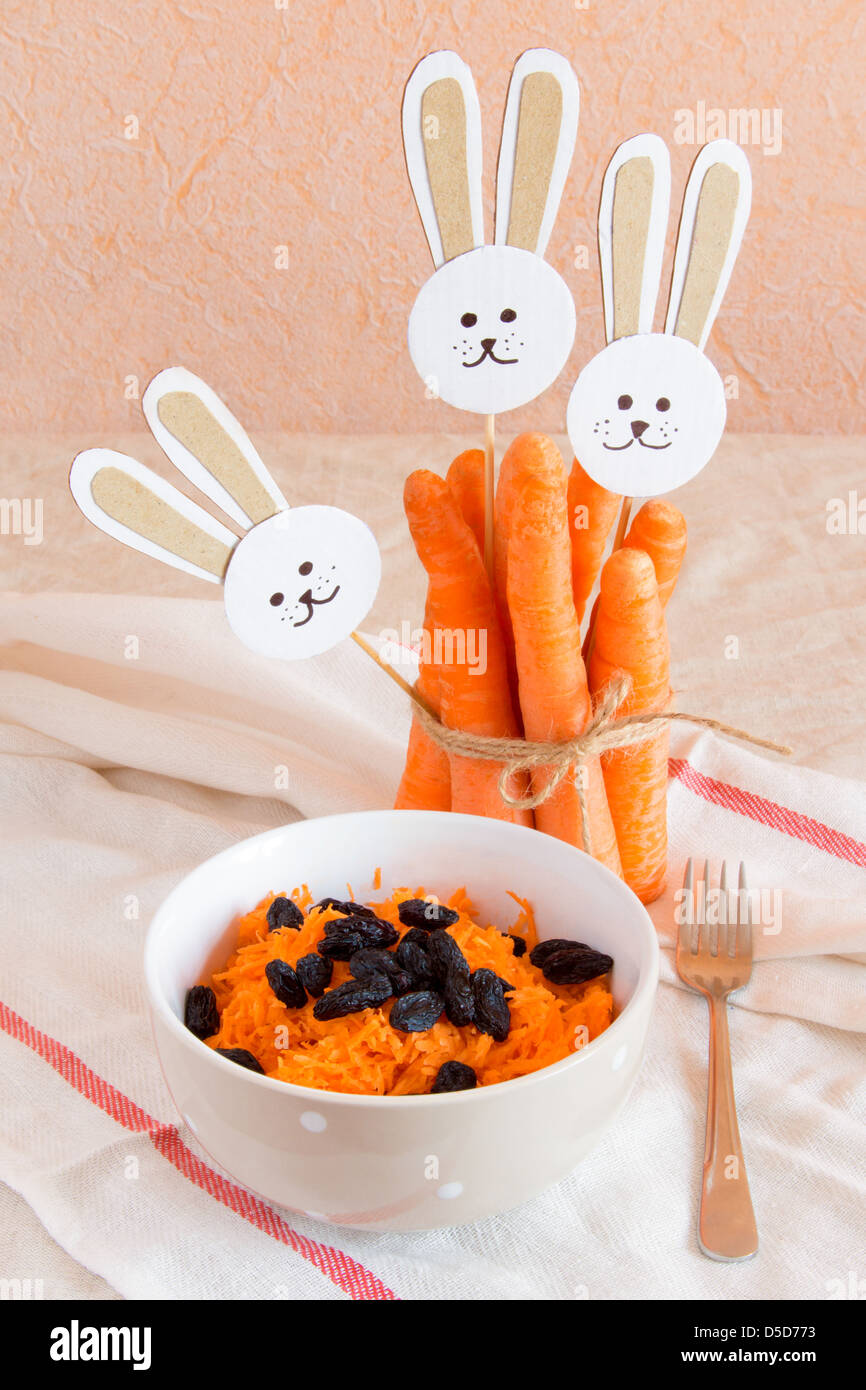 Rabbits meal hi-res stock photography and images - Alamy