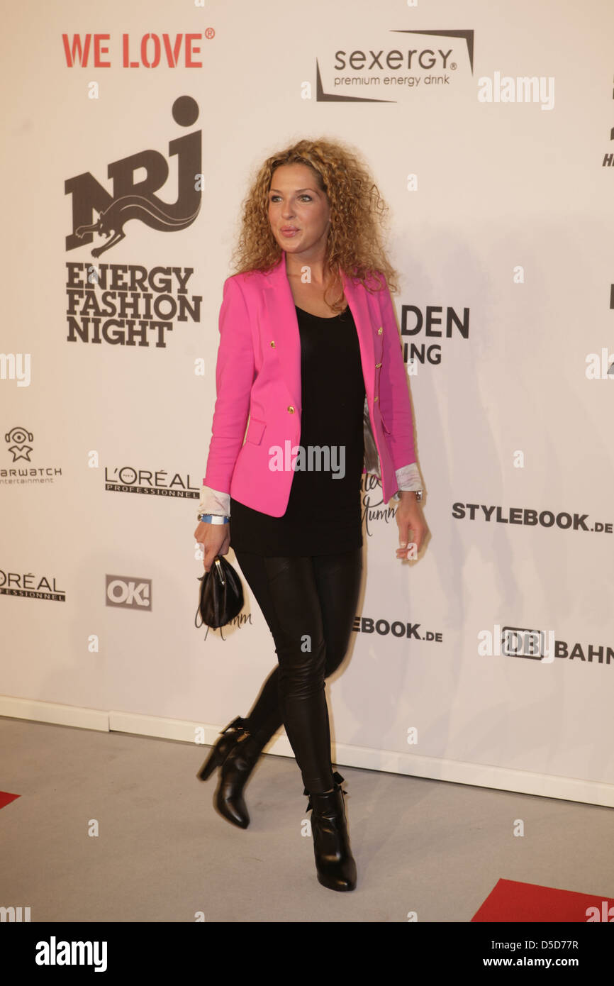 Maria Wedig at We Love Energy Fashion Night at BVG-Bushalle Wedding ...