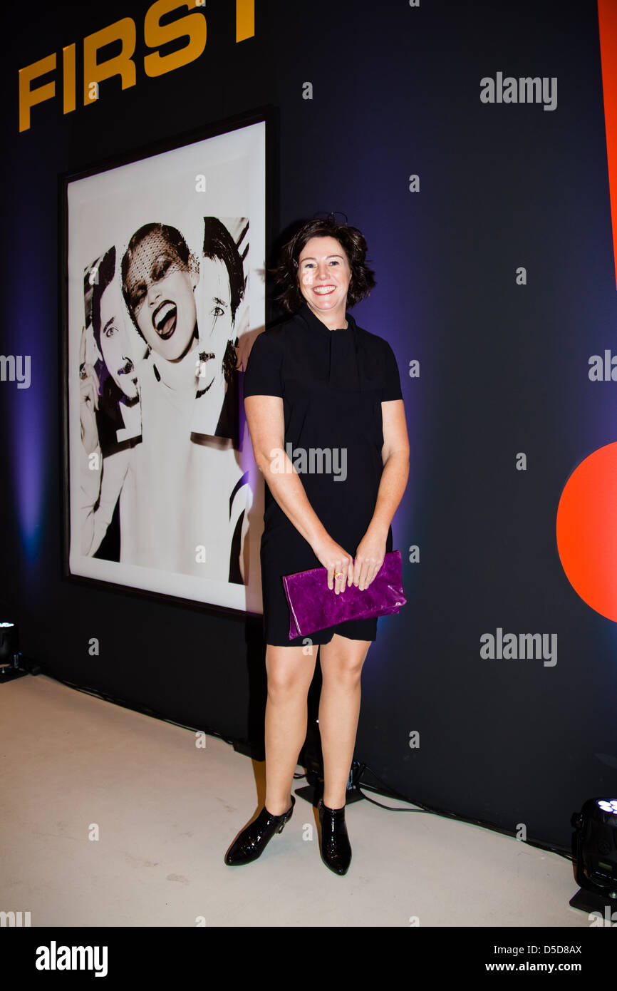 Idiko von Kuerthy at the launch of 'Zeiss Art Kalender 2012' at a gala ...