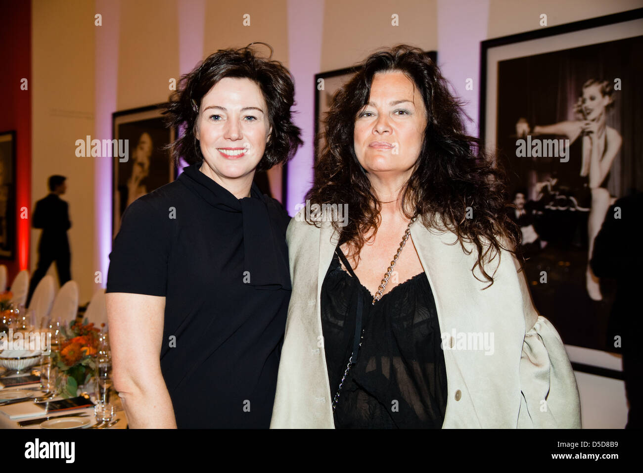 Idiko von Kuerthy and Gabo at the launch of 'Zeiss Art Kalender 2012 ...