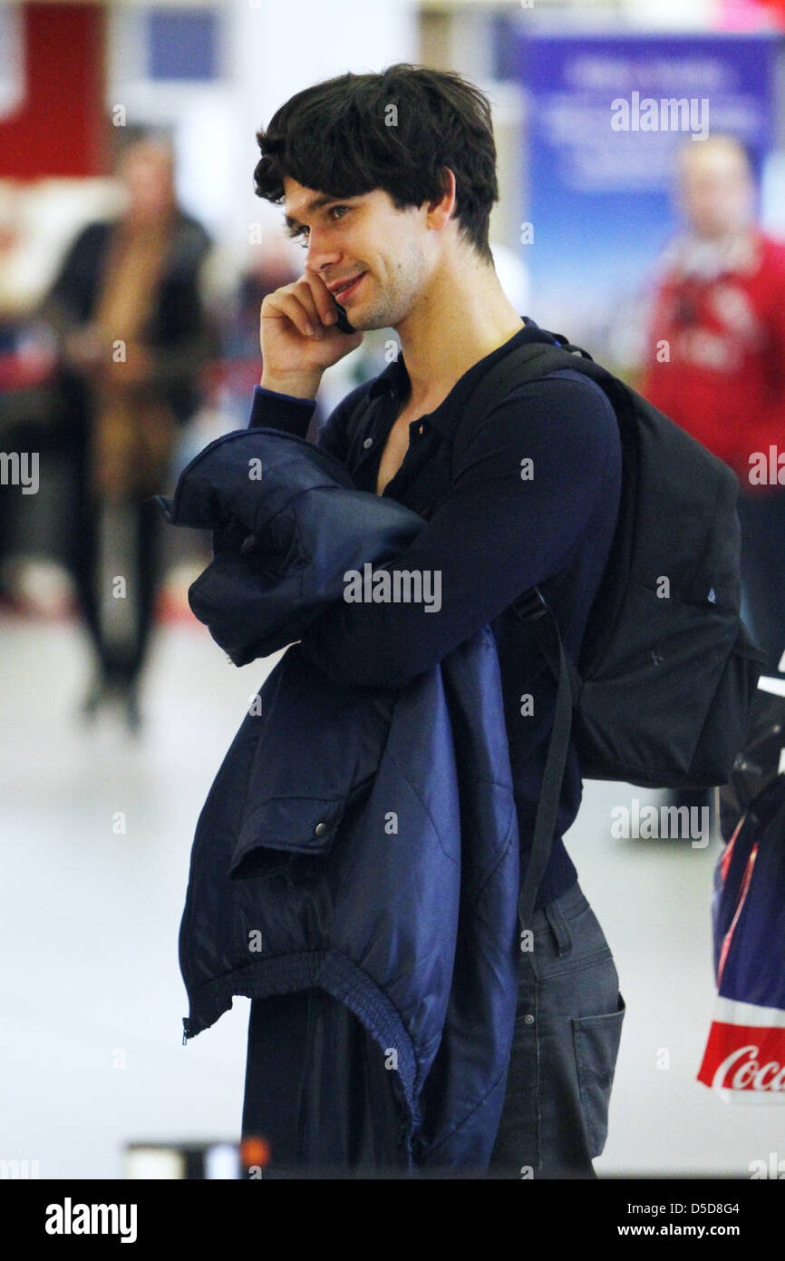 Ben Wishaw, who was filming 'Cloud Atlas' ('Der Wolkenatlas') in the ...