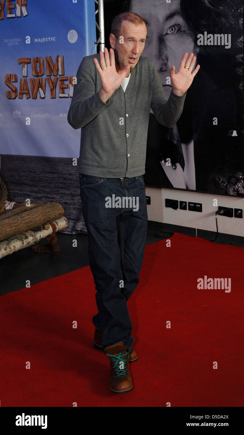 Peter Lohmeyer at the premiere of "Tom Sawyer" at Kulturbrauerei movie ...