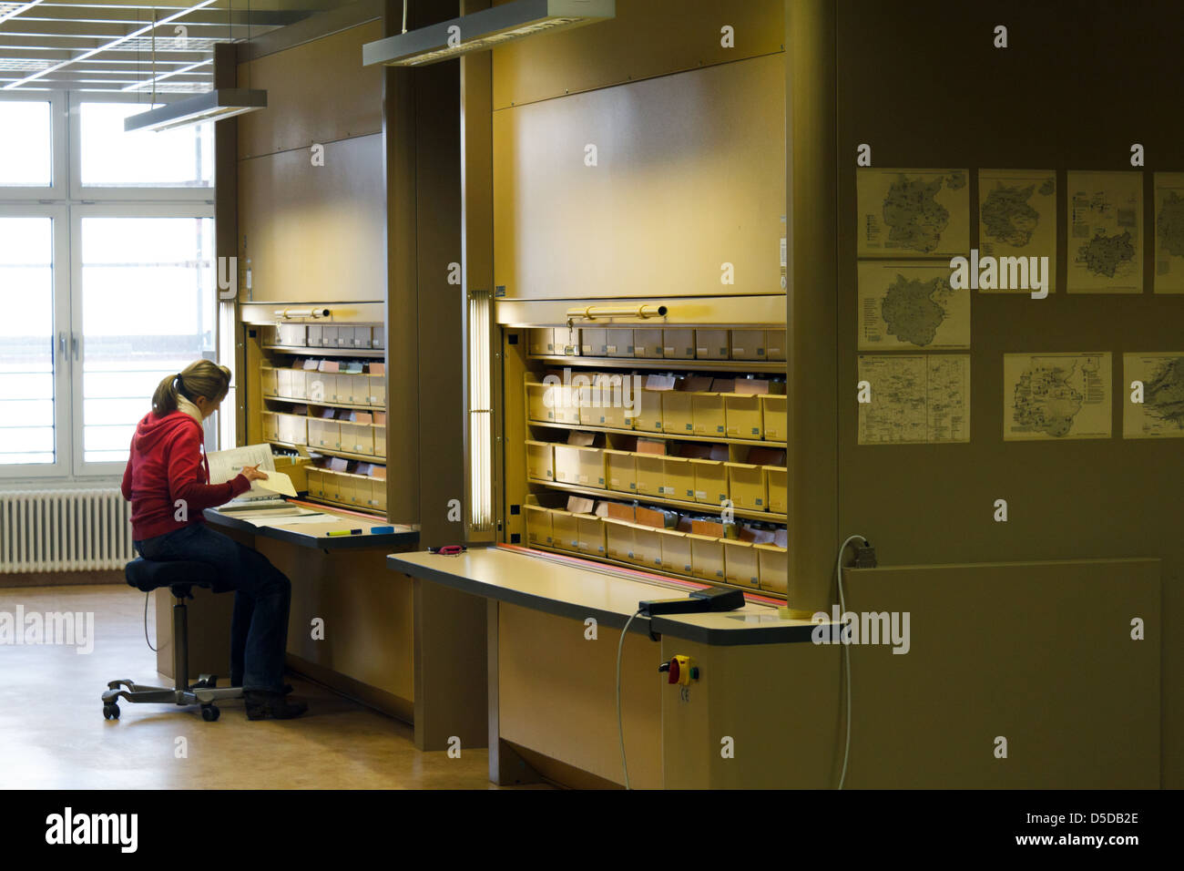 Berlin, Germany, guided tours through the archives of the Central ...