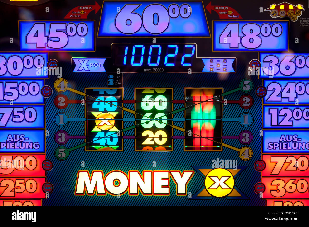 Duesseldorf, Germany, gaming devices at the show ima Stock Photo - Alamy