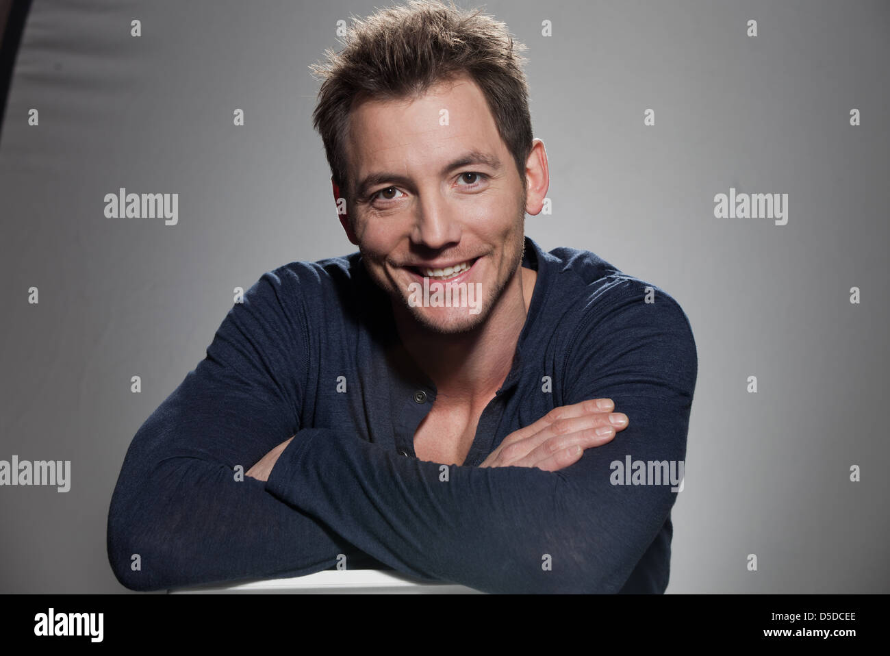 Dirk Moritz at a portrait session in celebration of the 4000th episode ...