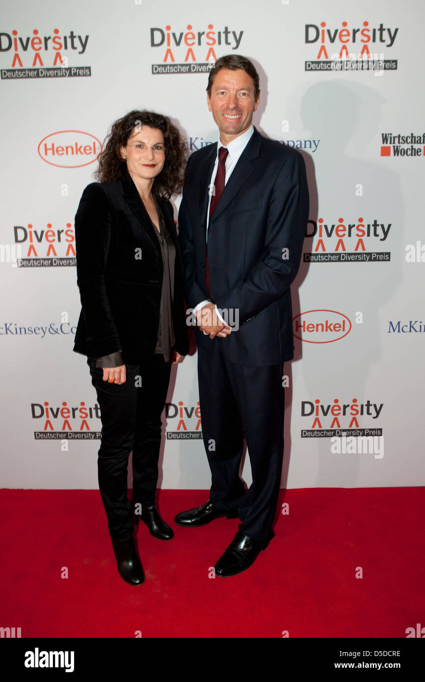 Tina Mueller, Kasper Rorsted at the 1st German Diversity Awards ...
