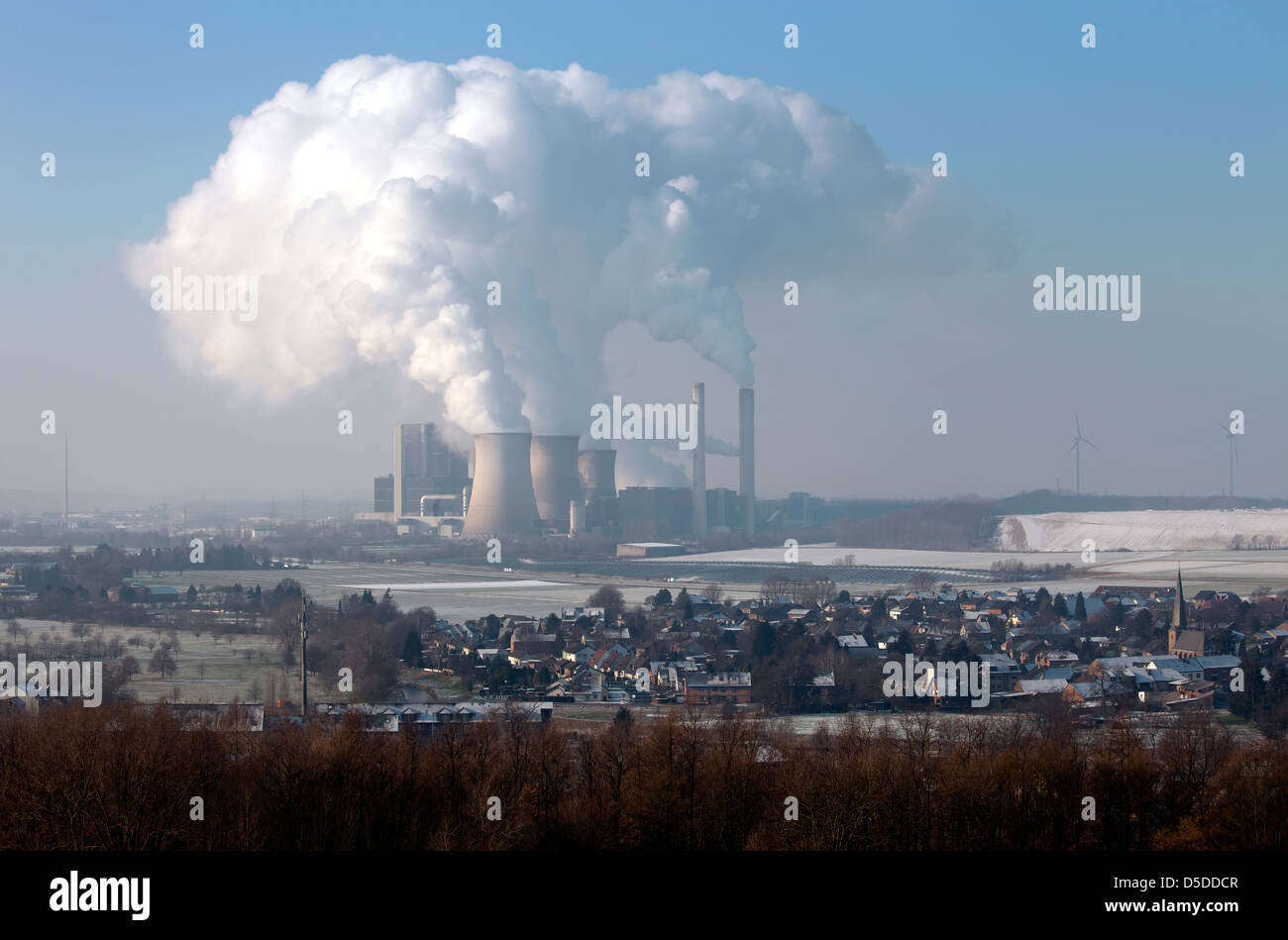 Eschweiler, Germany, RWE lignite power plant Weisweiler Stock Photo - Alamy