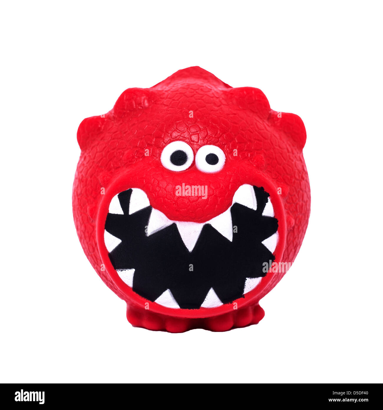 A comic relief red nose on a white background Stock Photo - Alamy