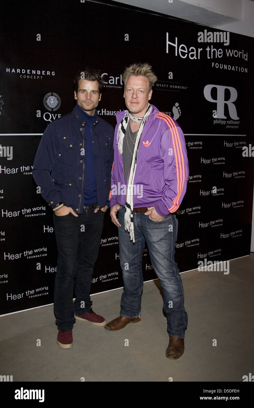 Patrick Nuo, Philipp Rathmer at the opening of the exibition 'Chances ...