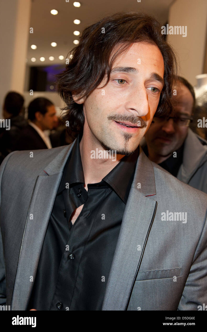 Adrien Brody at the grand opening of Philipp Plein Store at ...