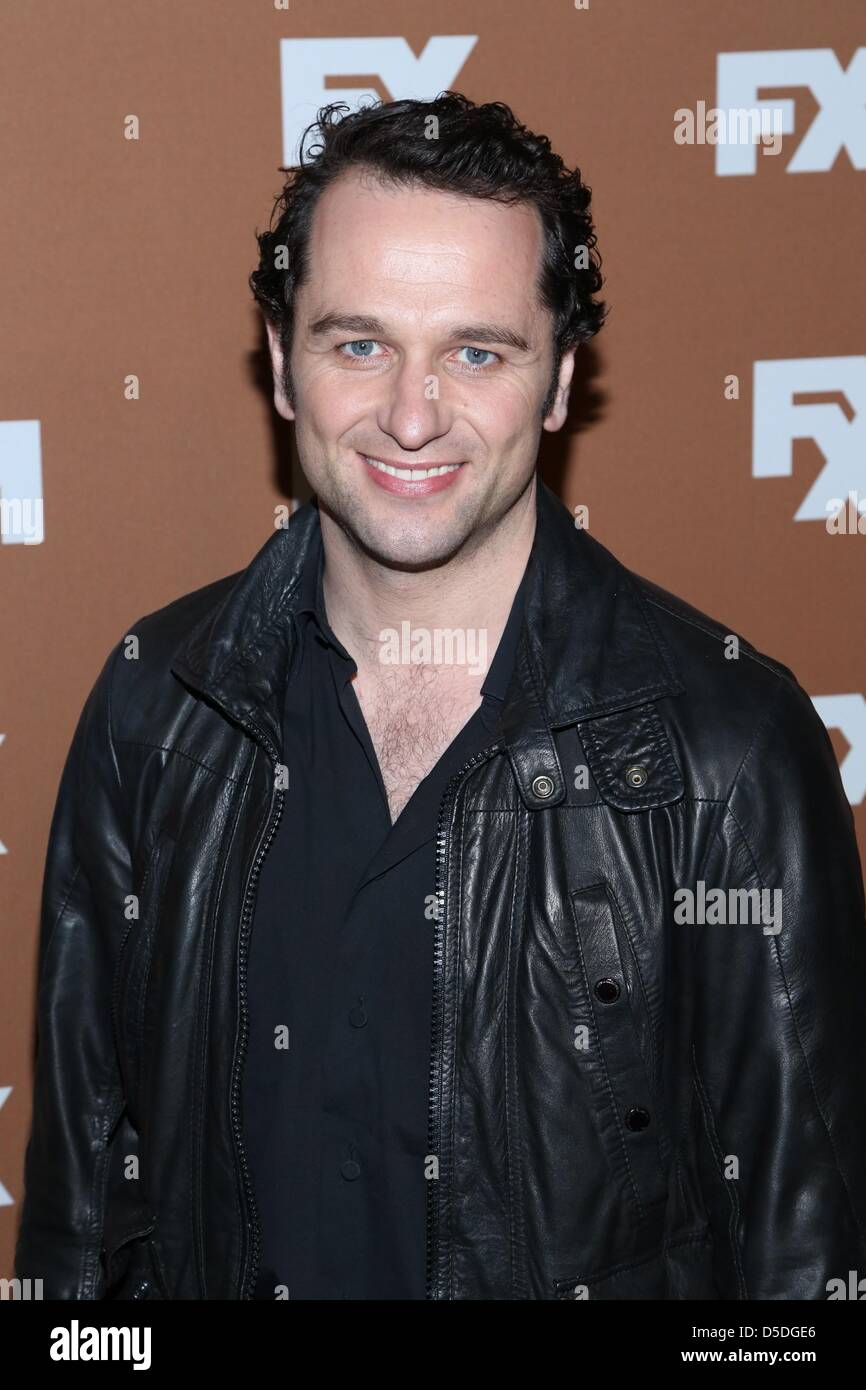 New York, USA. 28th March 2013. Matthew Rhys at arrivals for FX Network ...