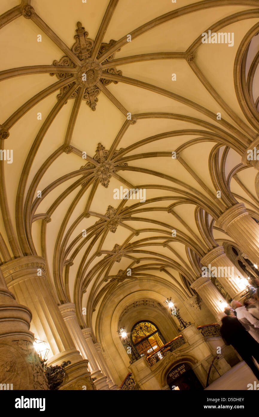 inside the hamburg city government hall Stock Photo - Alamy