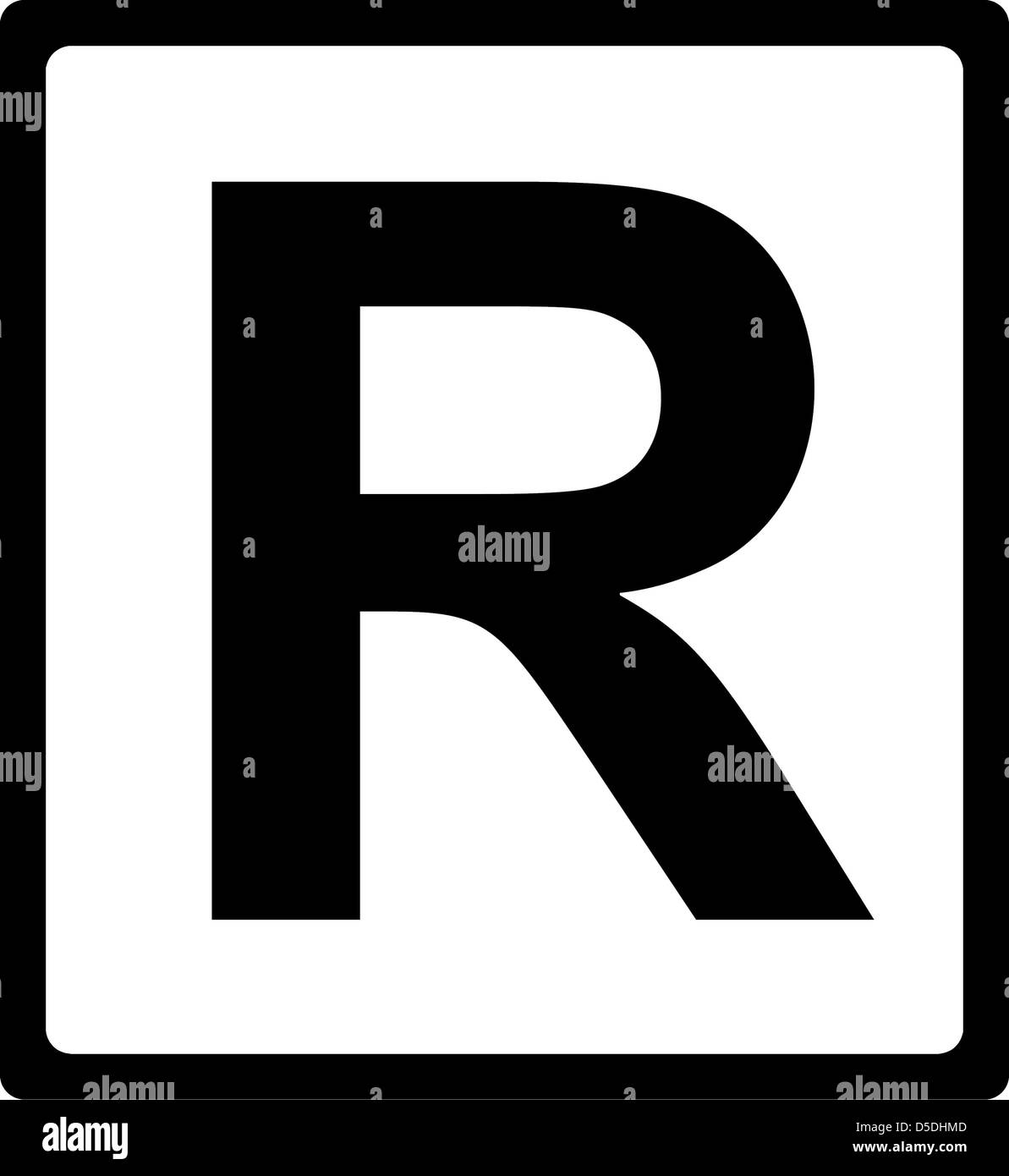 Road sign vector Black and White Stock Photos & Images - Alamy