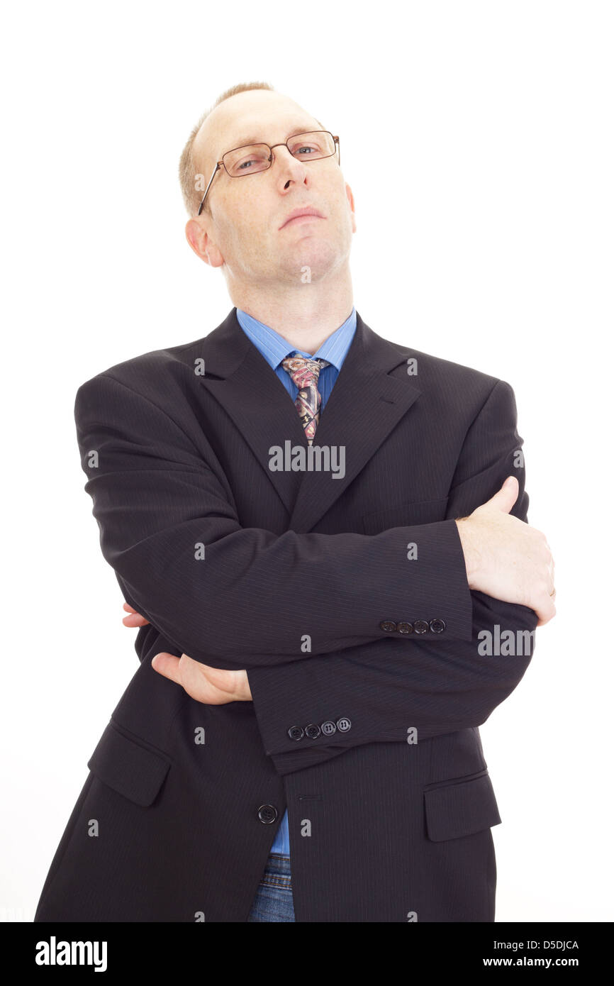 Arrogant boss male hi-res stock photography and images - Alamy