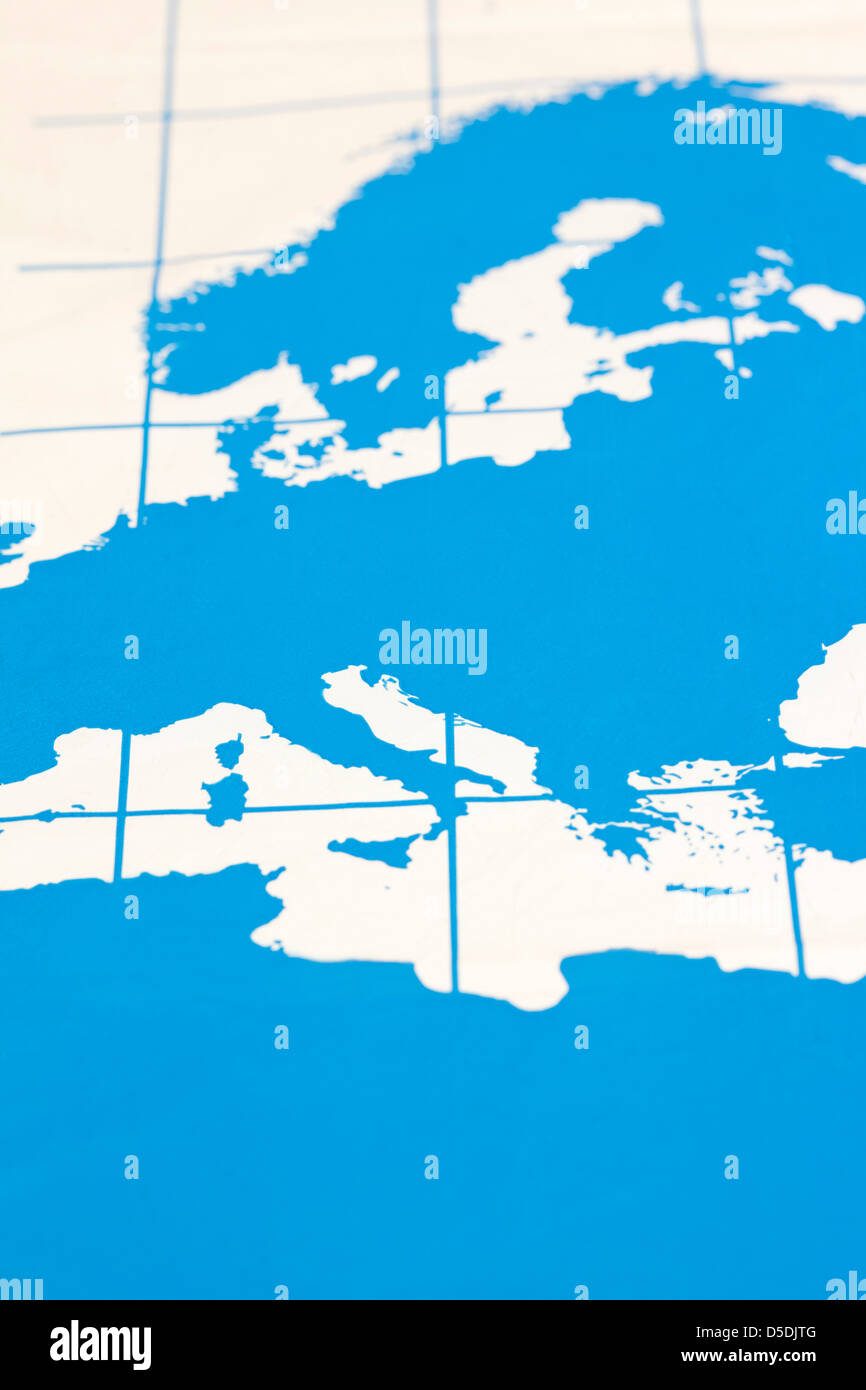 European maps hi-res stock photography and images - Alamy