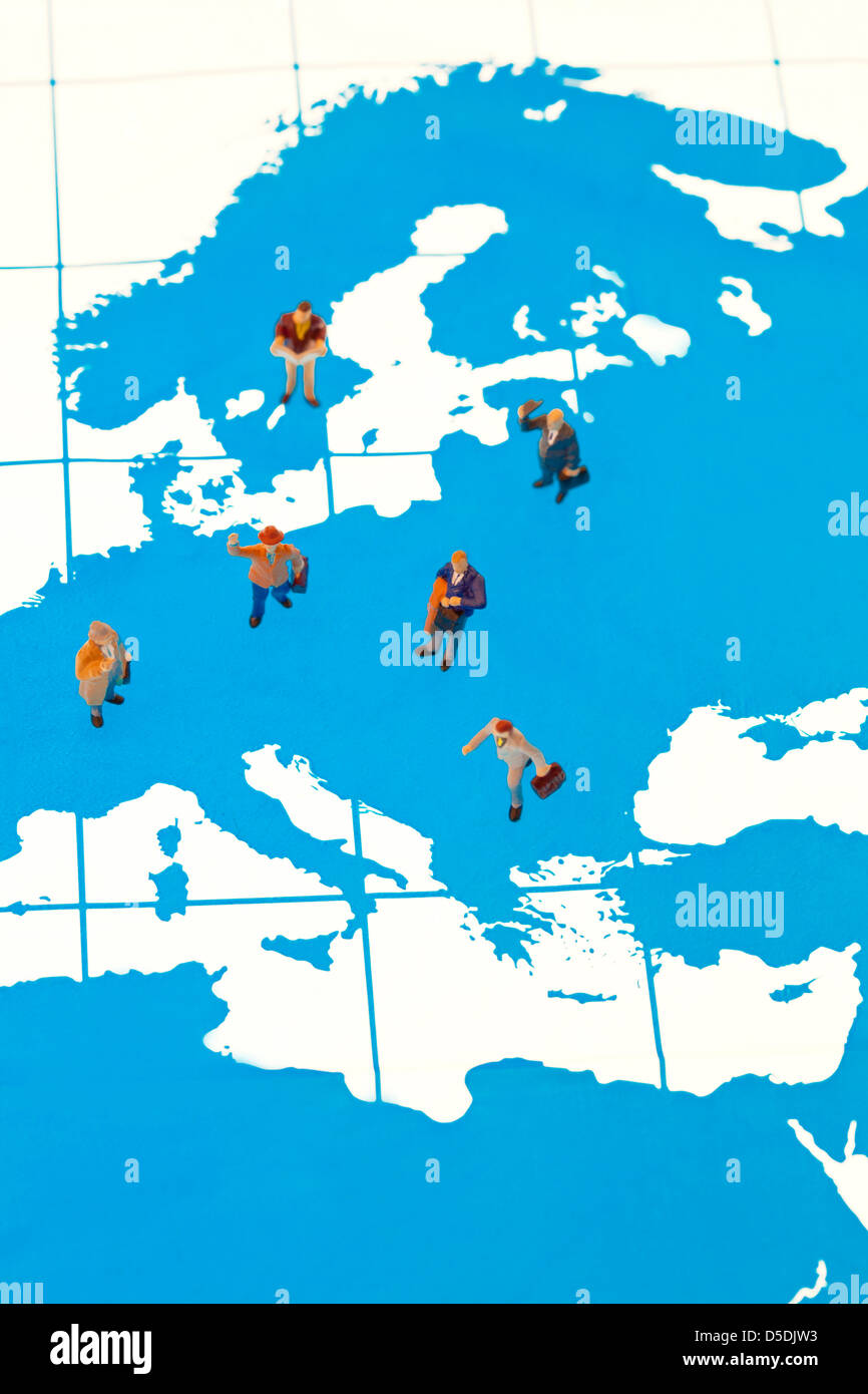 Cee europe map hi-res stock photography and images - Alamy