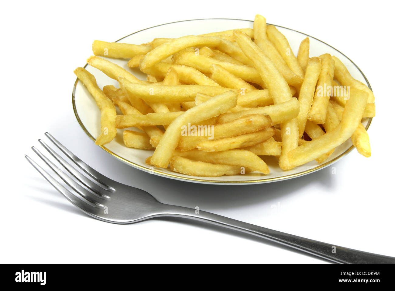 Chips food french fries of plate hi-res stock photography and images ...