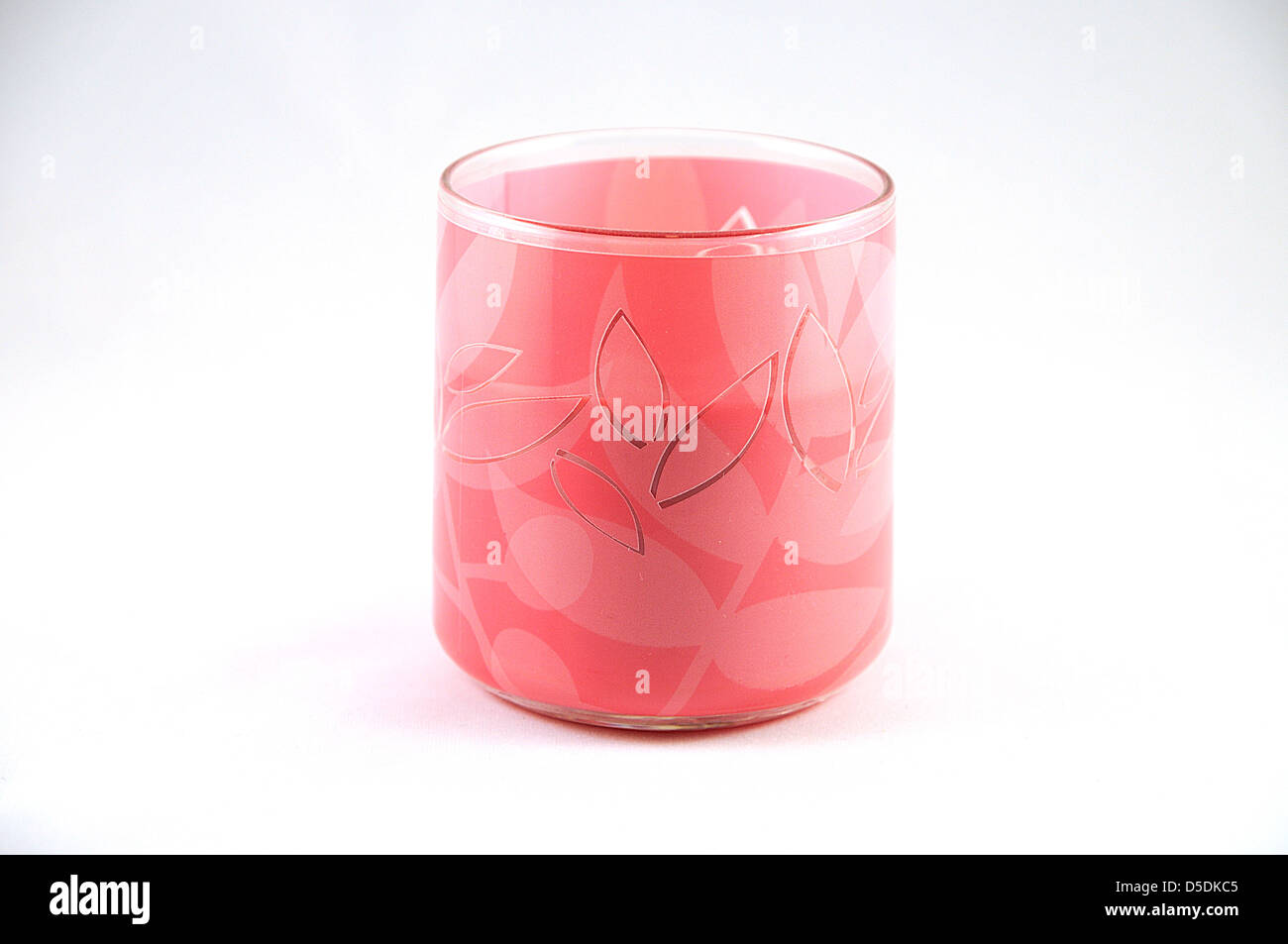 beaker glass pink Stock Photo - Alamy