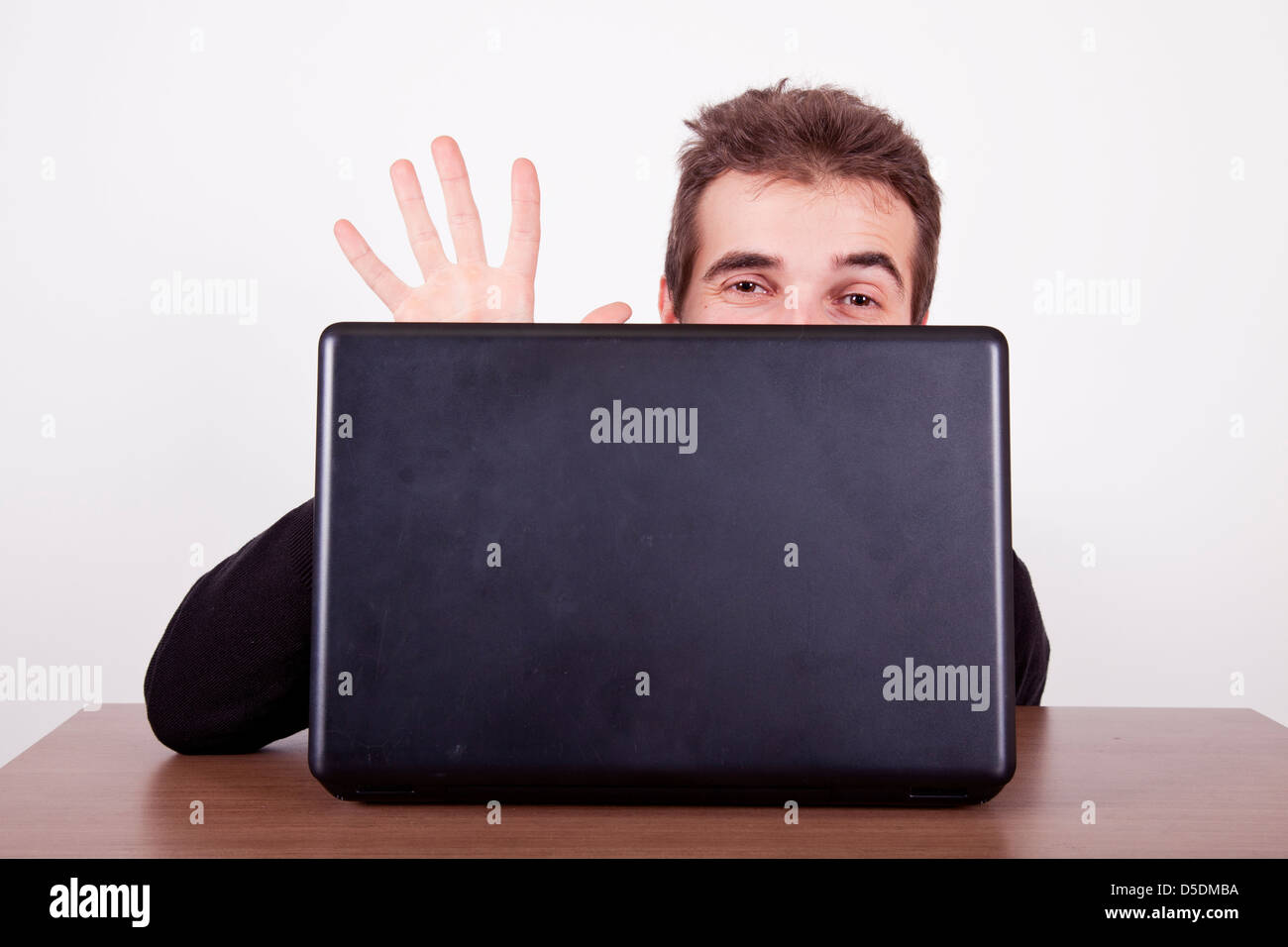 Wave hand hi-res stock photography and images - Alamy