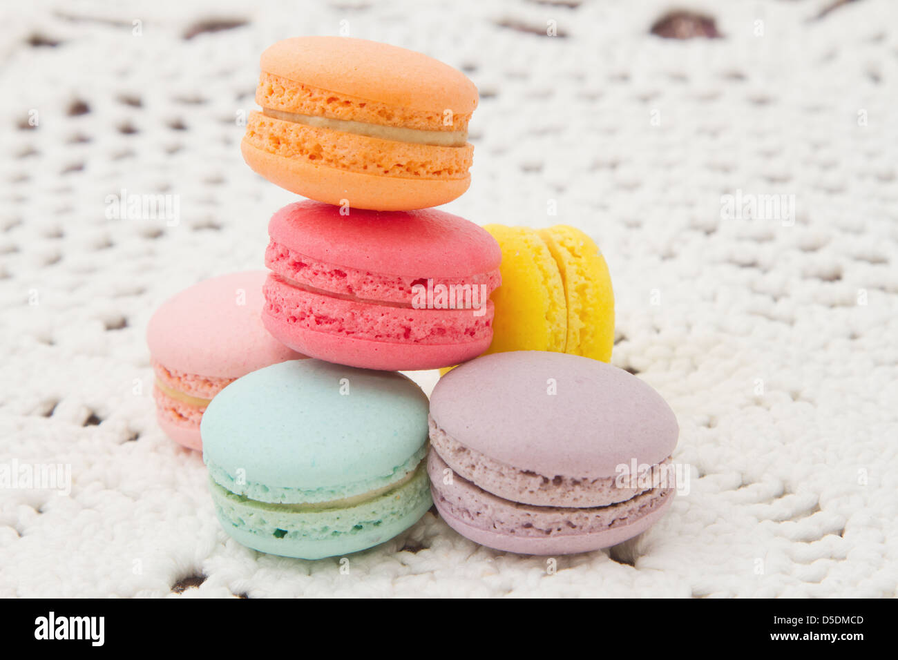 Pastel colorful macaroon,France macaroon Stock Photo - Alamy