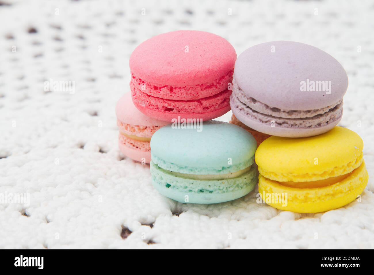 Pastel colorful macaroon,France macaroon Stock Photo - Alamy