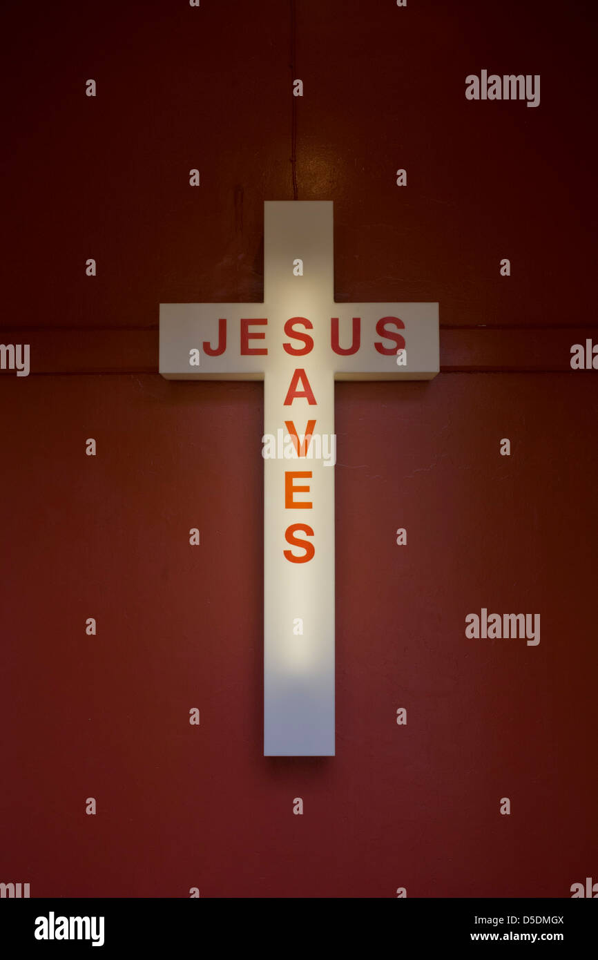 Jesus Sign Neon High Resolution Stock Photography and Images - Alamy