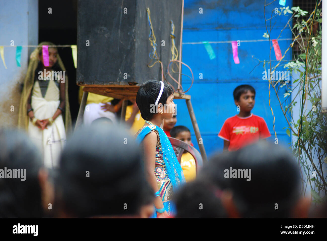Indian girl dressed in hi-res stock photography and images - Alamy
