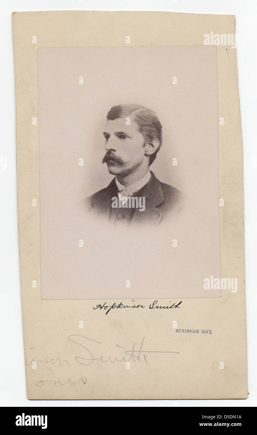 F. Hopkinson Smith was an American author, critic, and painter, best ...