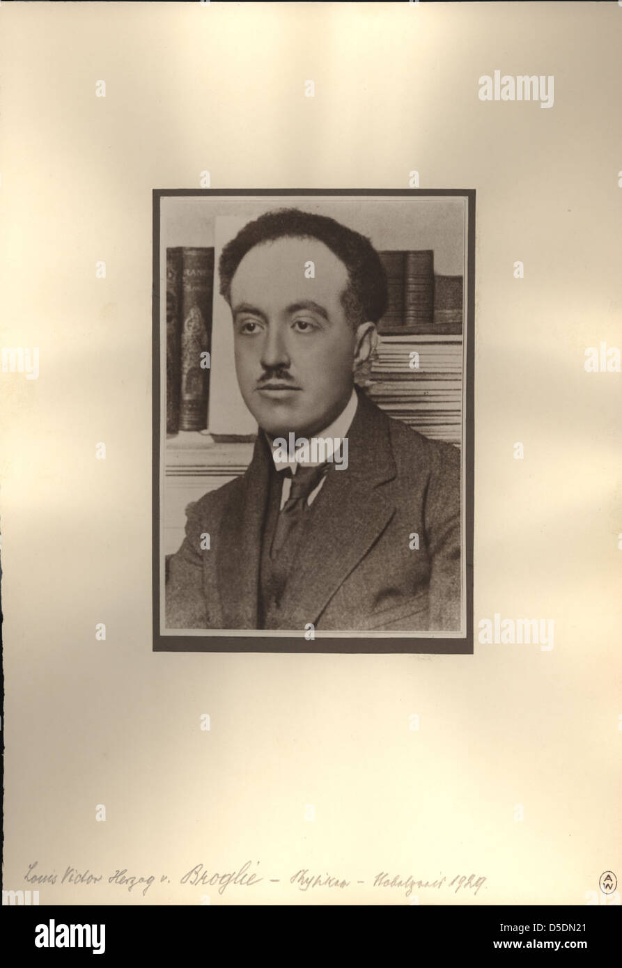 A black-and-white portrait of Louis-César-Victor-Maurice de Broglie, a ...