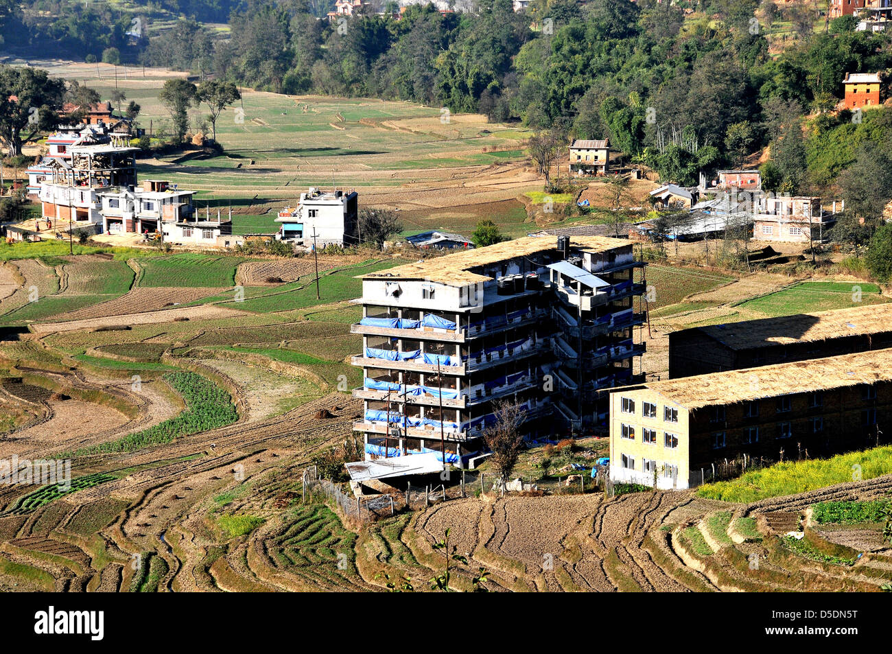 countryside Kathmandu valley Nepal Asia Stock Photo - Alamy