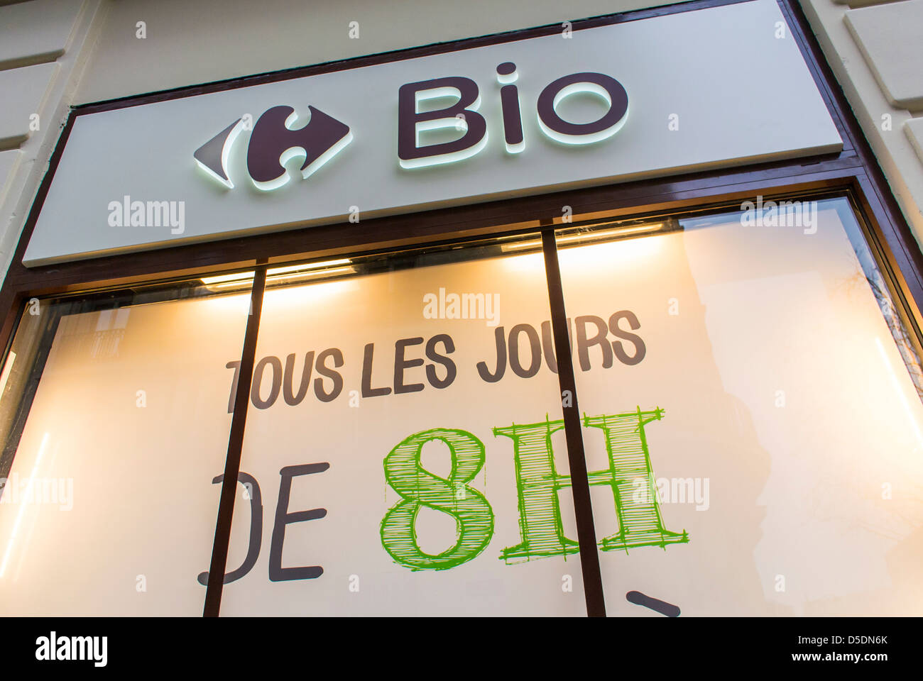 Carrefour Bio Supermarket High Resolution Stock Photography and Images ...