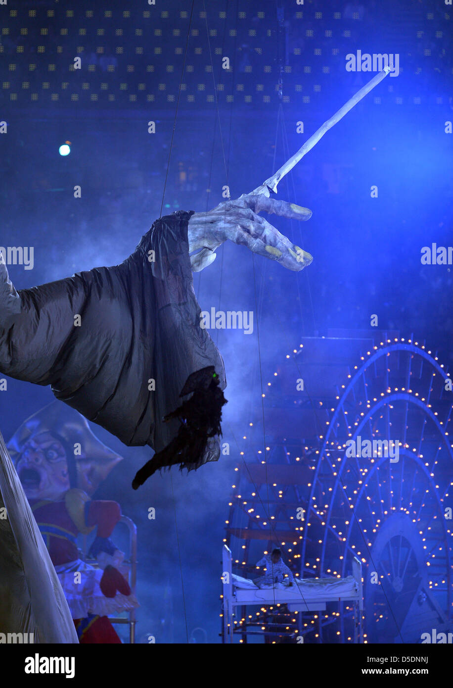 Voldemort's hand and wand. A character from the Harry Potter series of ...