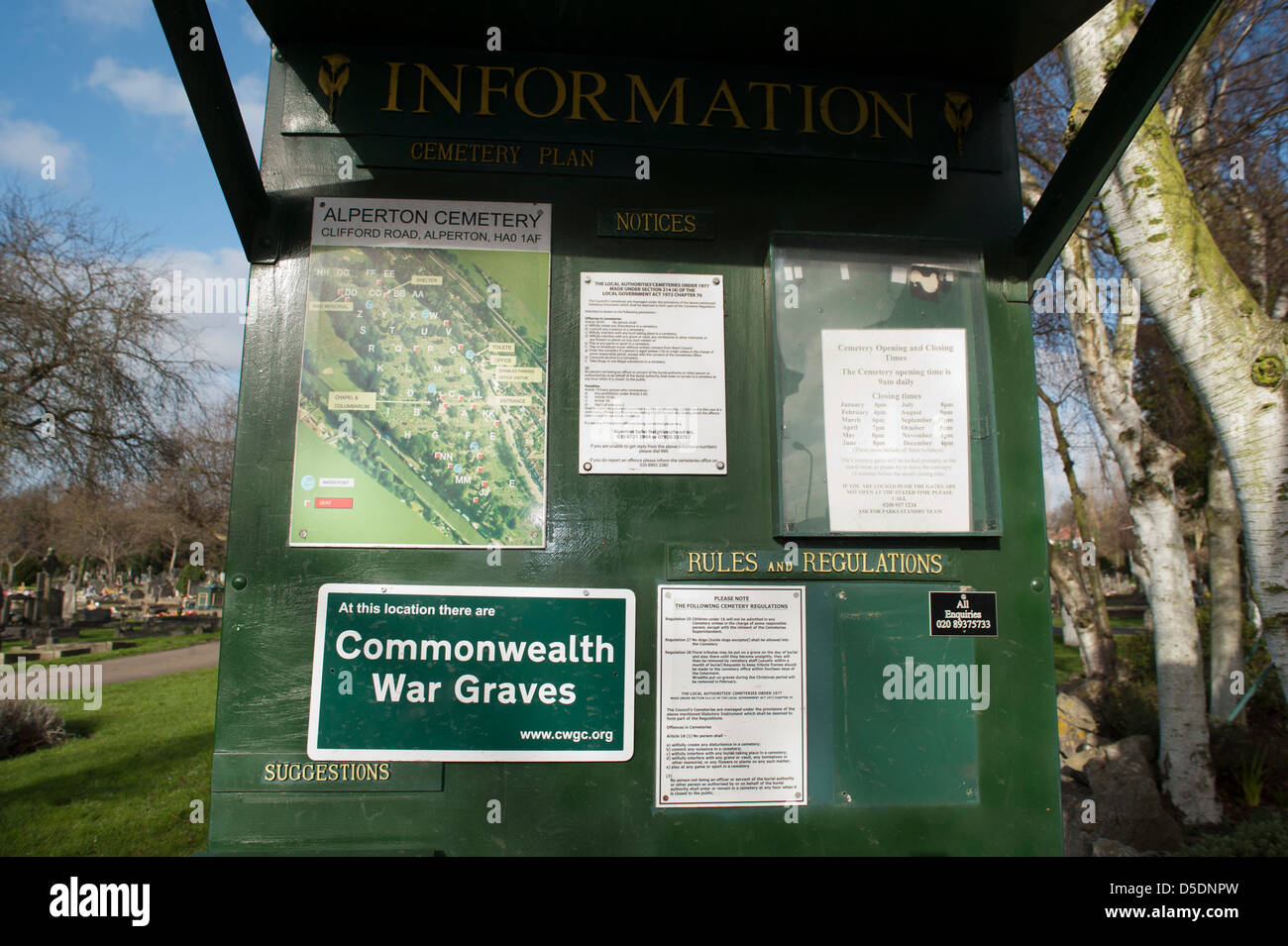 Commonwealth buriel hi-res stock photography and images - Alamy