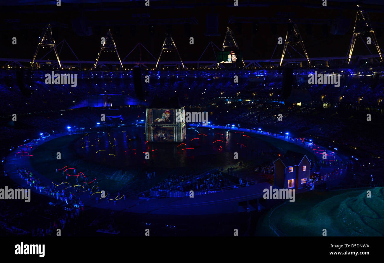 2012 London Olympics Opening Ceremony High Resolution Stock Photography ...