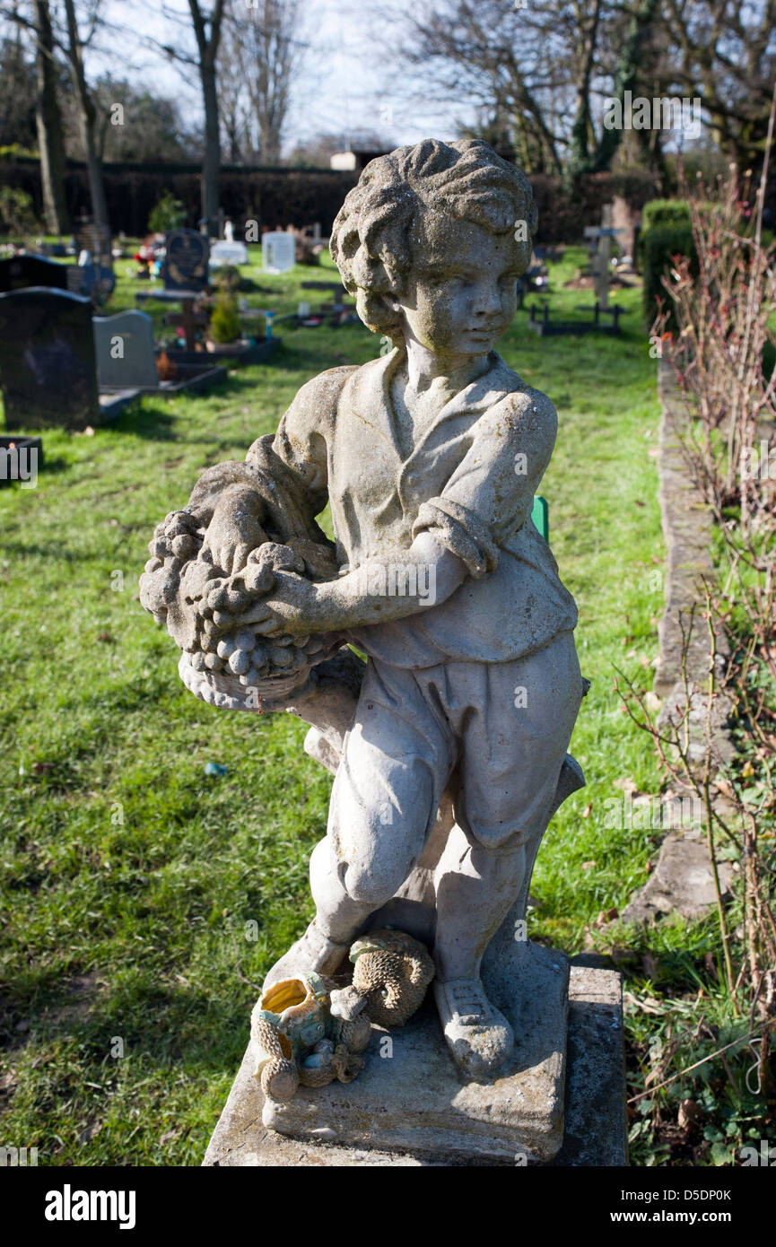 Alperton cemetery London Stock Photo - Alamy