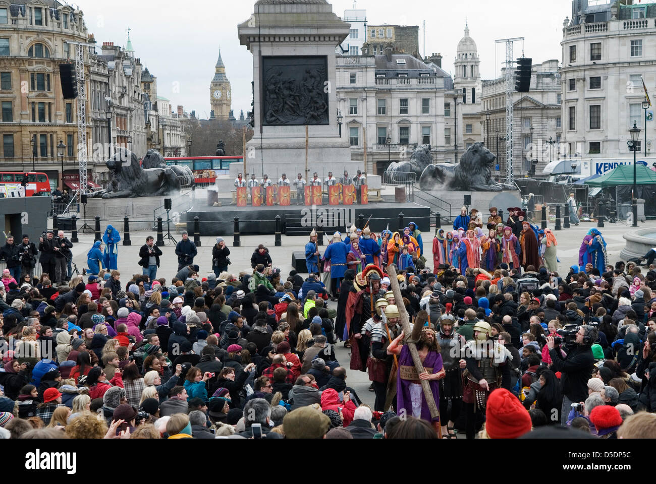 Passion play in trafalgar square hi-res stock photography and images ...