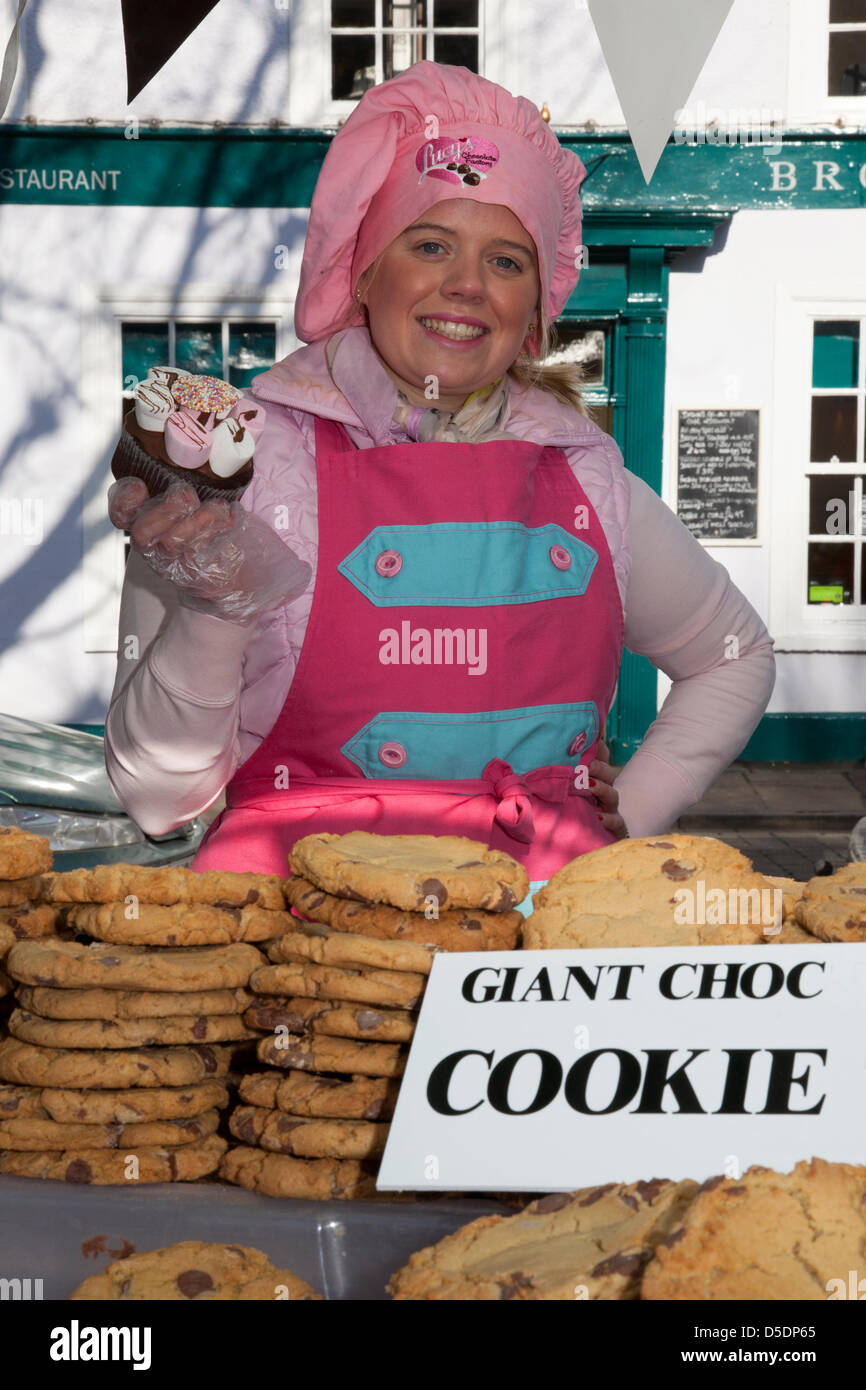 The City of York, Yorkshire. 29th March, 2013. Carly Hunt with her ...