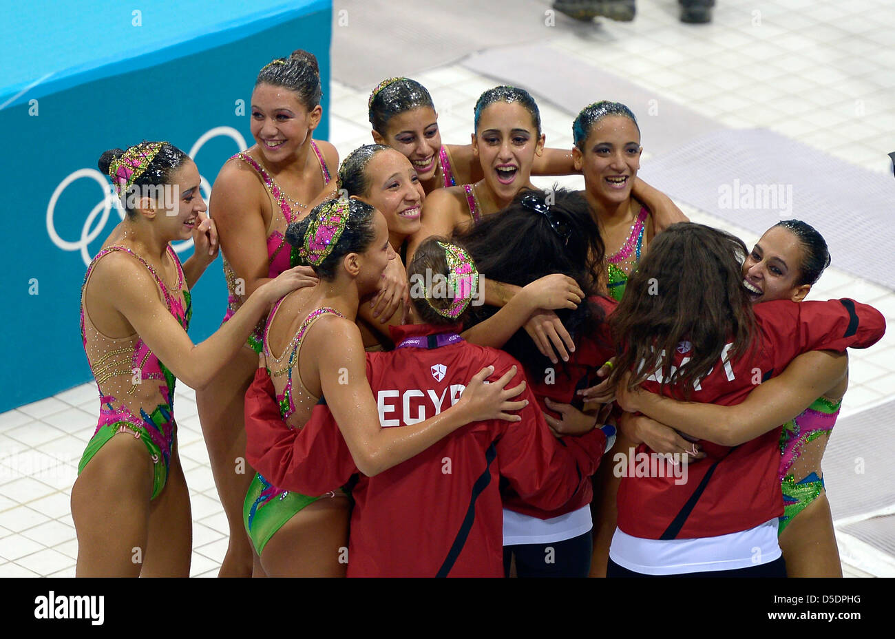 Synchronised swimming hi-res stock photography and images - Alamy