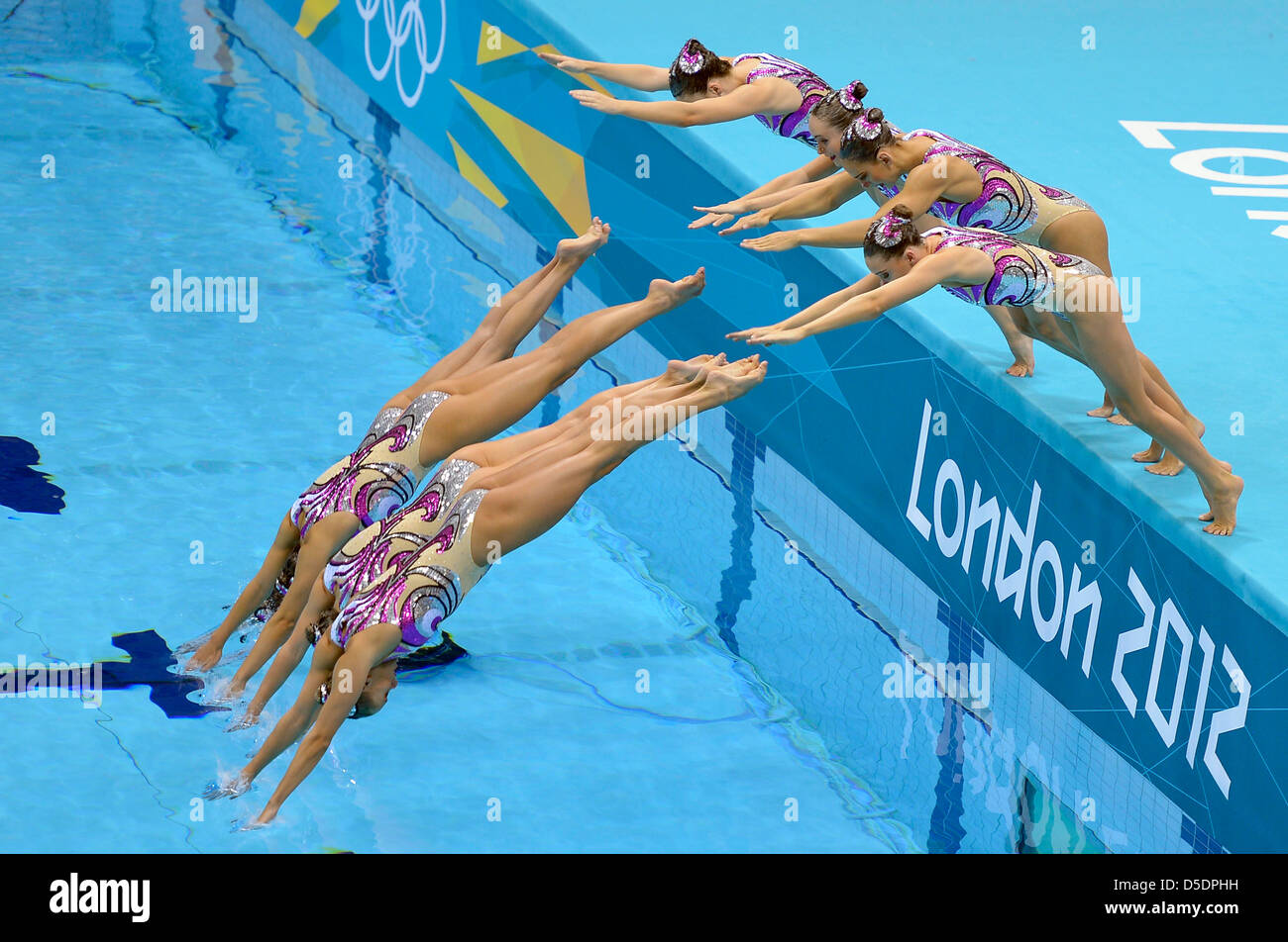 Synchronised Swimming Stock Photos & Synchronised Swimming Stock Images ...
