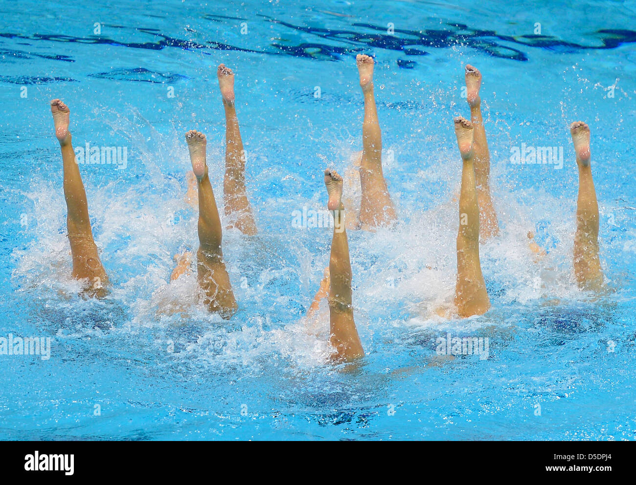Synchronised swimming hi-res stock photography and images - Alamy