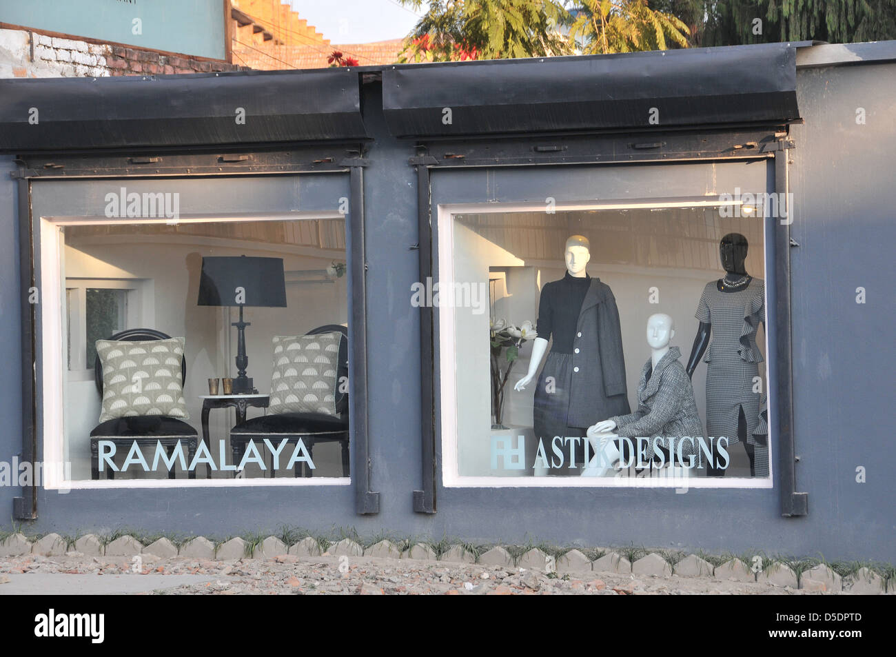 Ramalaya Hastik Designs boutique, Kathmandu, Nepa,l Asia Stock Photo ...
