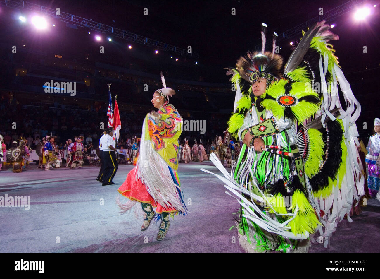 A photograph from the 2007 Powwow, showcasing Native American cultural ...