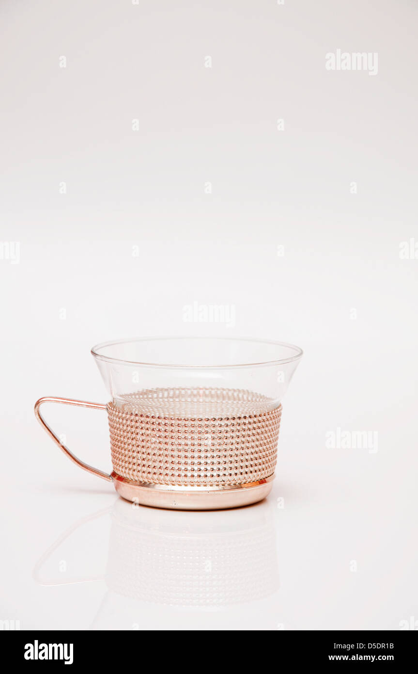 glass design with handle for coffee Stock Photo - Alamy