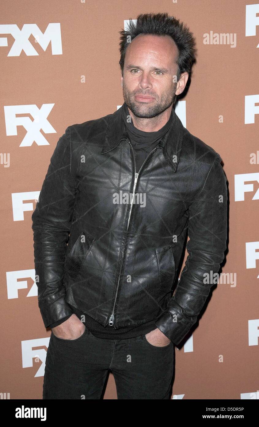 New York, USA. 28th March, 2013. Walton Goggins at arrivals for FX ...