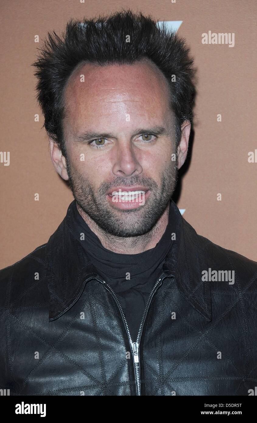 New York, USA. 28th March, 2013. Walton Goggins at arrivals for FX ...
