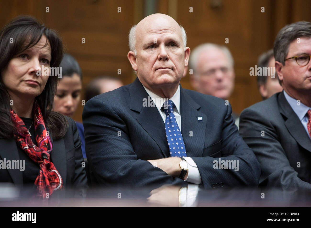 Daniel F. Akerson, chairman and chief executive officer of General ...