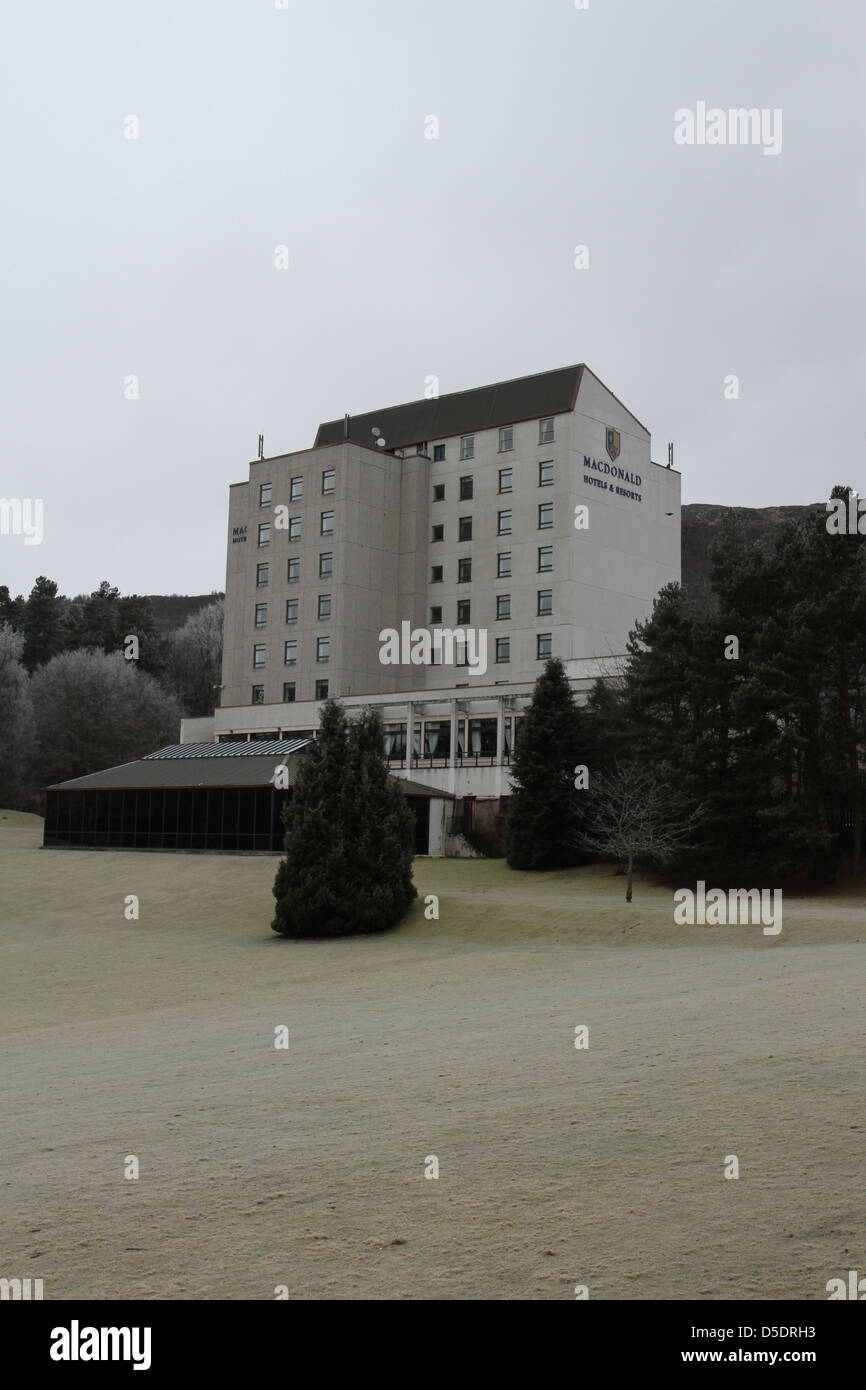 Macdonald hotel and resorts Aviemore Scotland March 2013 Stock Photo ...