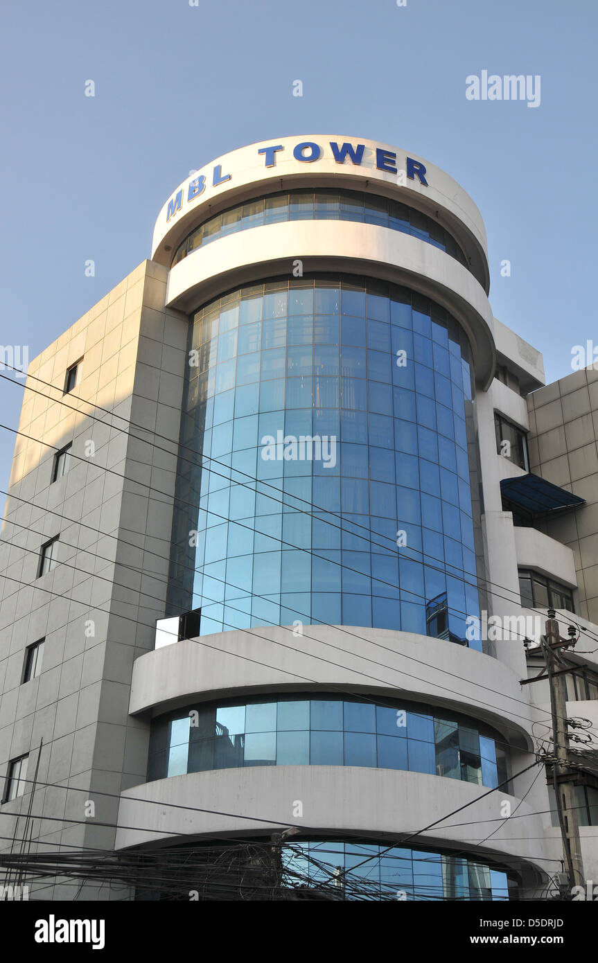MBL tower, Lazimpat, Kathmandu Nepal Asia Stock Photo - Alamy