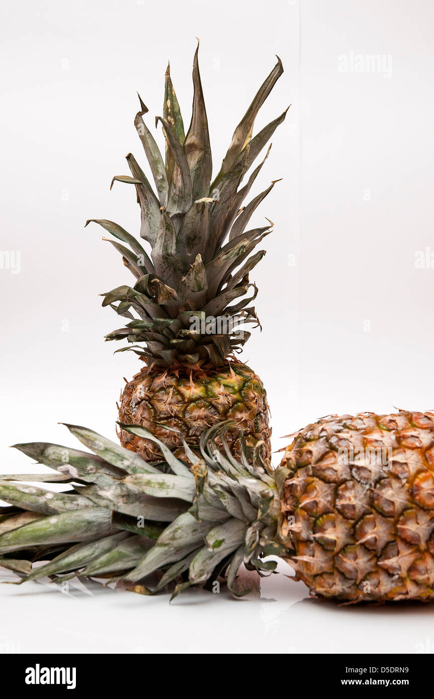 very sweet and juicy pineapples Stock Photo - Alamy